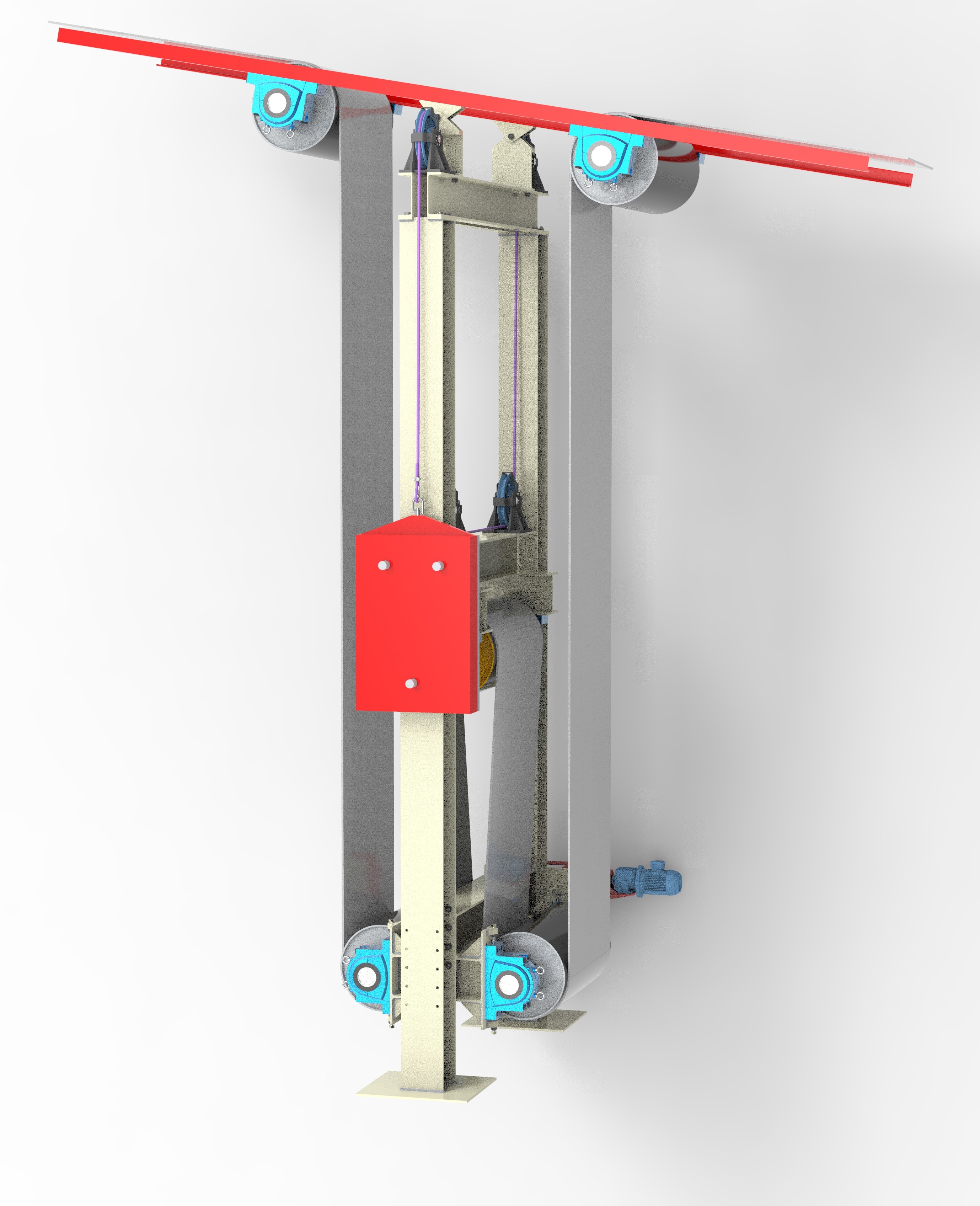 Conveyor Vertical Safety Take-up Station – KCM Engineers cc